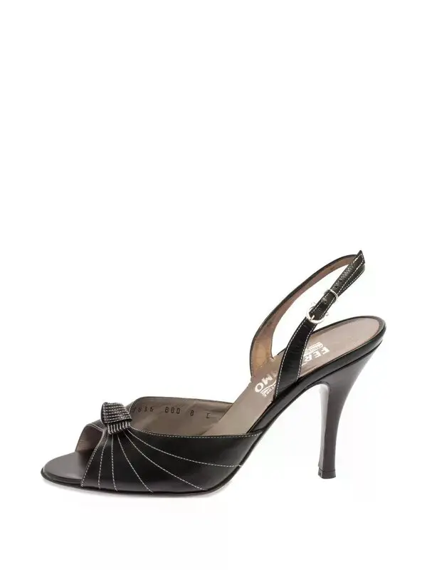 FERRAGAMO Knot Slingback Sandals