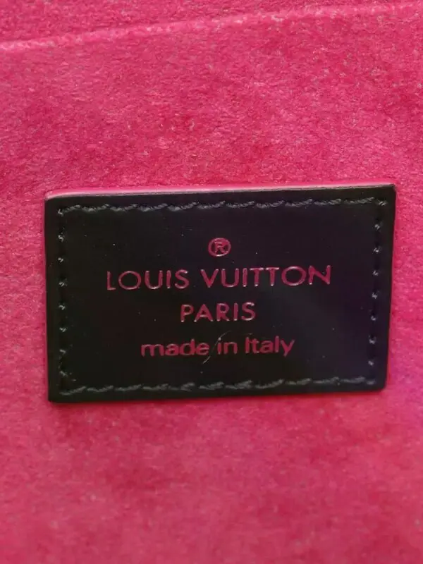 LOUIS VUITTON Leather Wallet On Chain