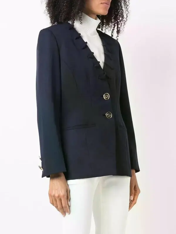 BEATRICE DI BORBONE VINTAGE 1980s Lace-up Blazer