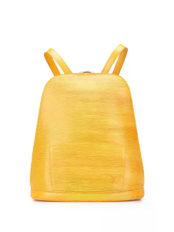 LOUIS VUITTON 1995 Epi Gobelins Backpack - Yellow
