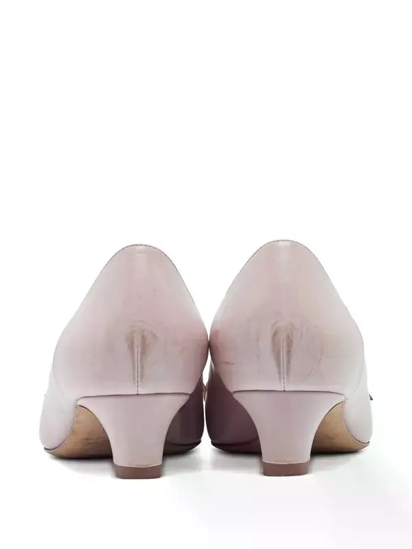 TOD'S 2023 35mm Leather Bow Pumps