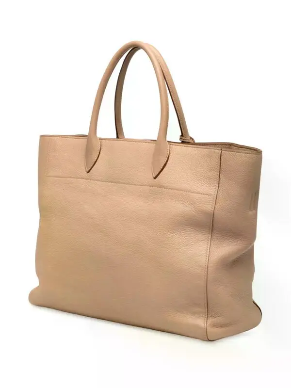 Prada Vitello Phenix Open Convertible Tote Satchel - Brown