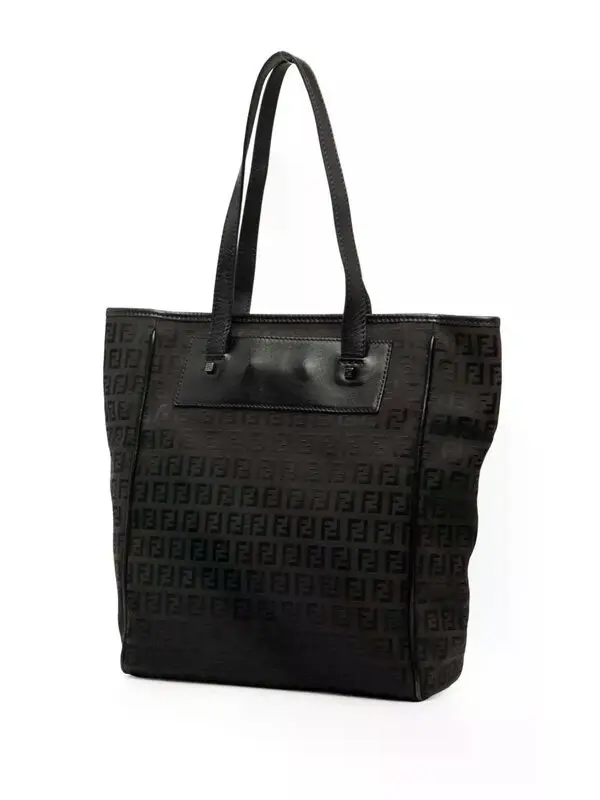 Fendi 2000-2010 Zucchino Canvas Tote Bag
