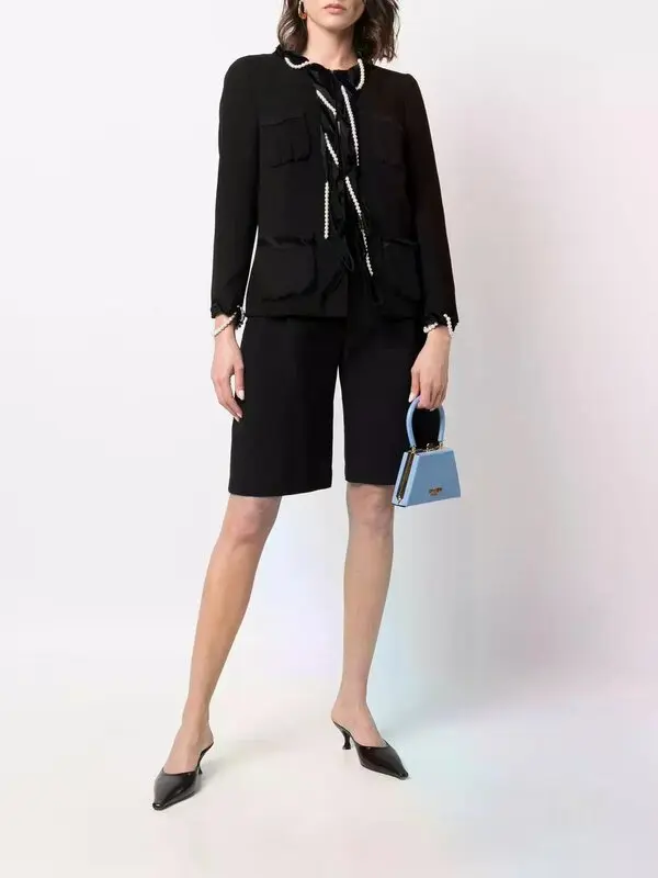 Moschino 1990s Pearl-embellished Jacket