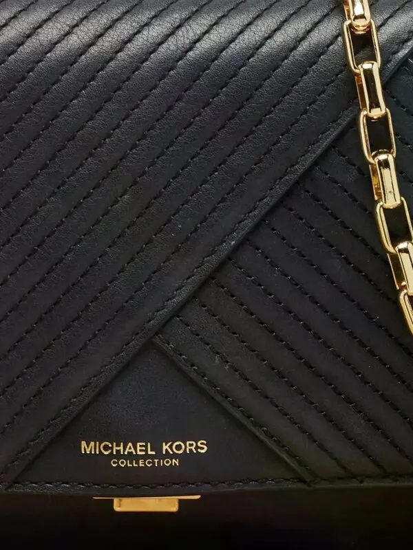 Michael Kors Quilted Leather Clutch
