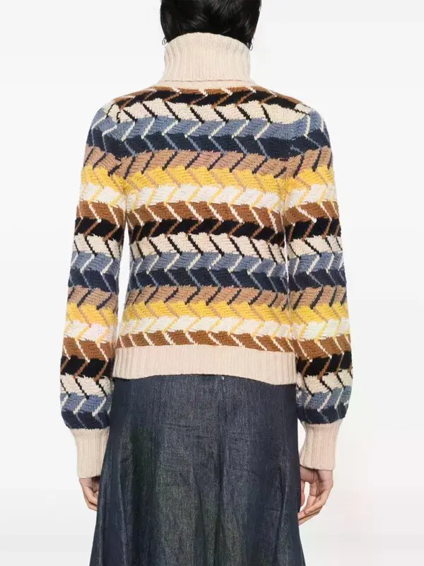 Chloé Wool And Cashmere-blend Sweater