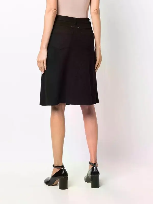 MAISON MARGIELA High-waisted Straight Skirt