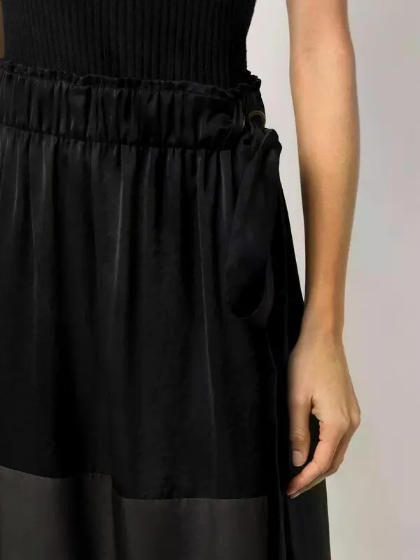 LANVIN 2006 Panelled Gathered Skirt