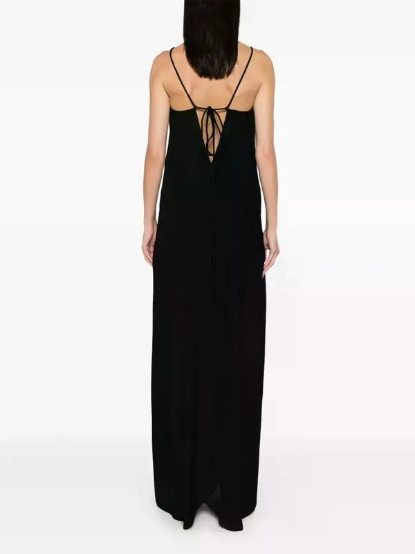 JIL SANDER Ruffle-detail Maxi Dress