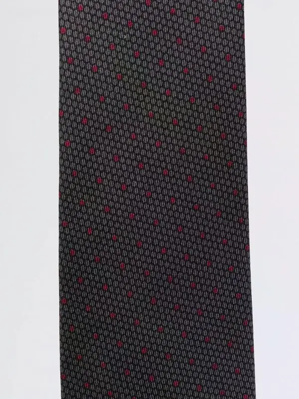 Versace 1970s Polka Dot-print Silk Tie