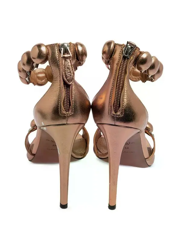 Alaïa 115mm Leather Sandals