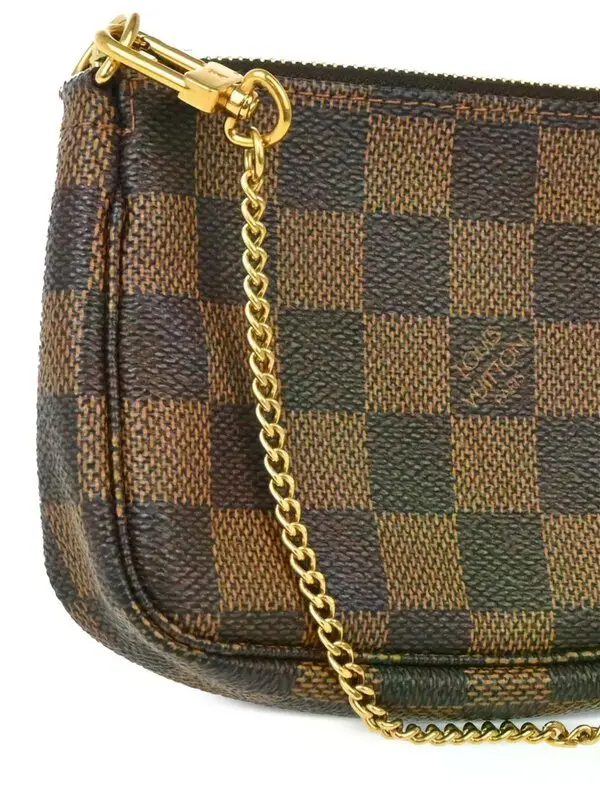 LOUIS VUITTON 2008 Mini Pochette Accessoires - Brown