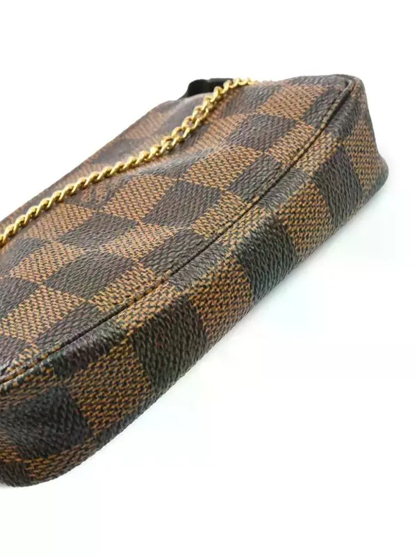 LOUIS VUITTON 2008 Mini Pochette Accessoires - Brown