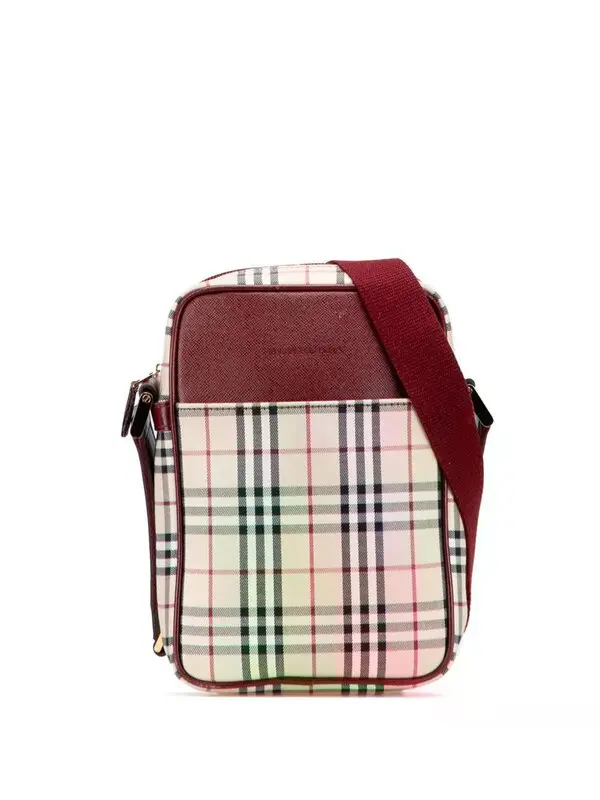 Burberry House Check Canvas Crossbody Bag