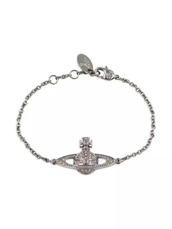 VIVIENNE WESTWOOD Mini Orb Charm Bracelet - Silver