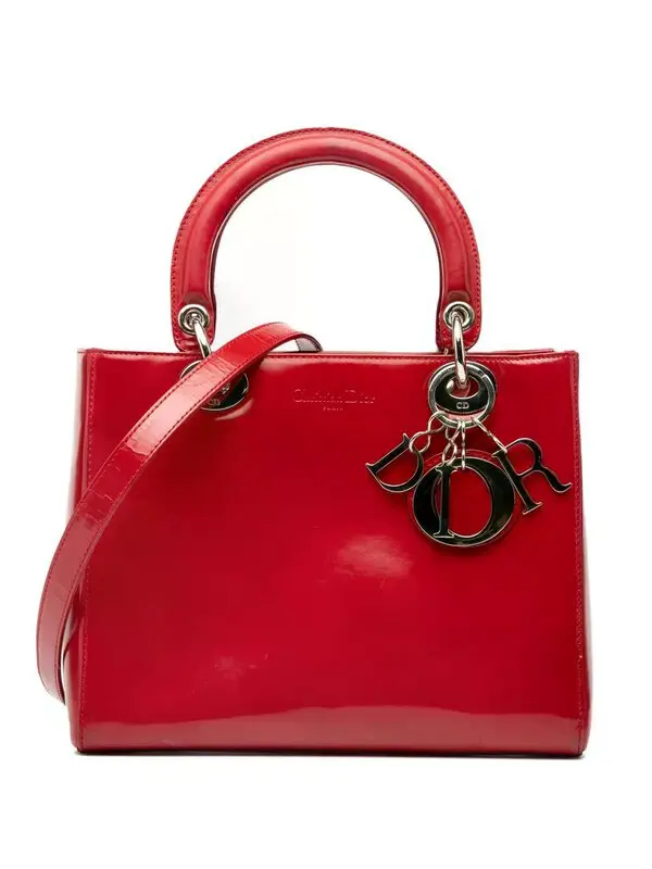 Dior Medium Patent Lady Satchel