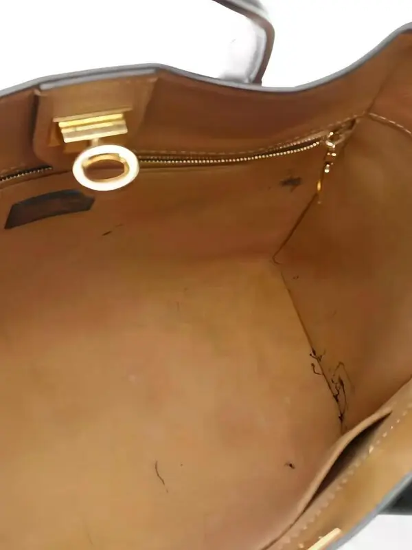 LOUIS VUITTON 2000s Monogram Leather Tote Bag