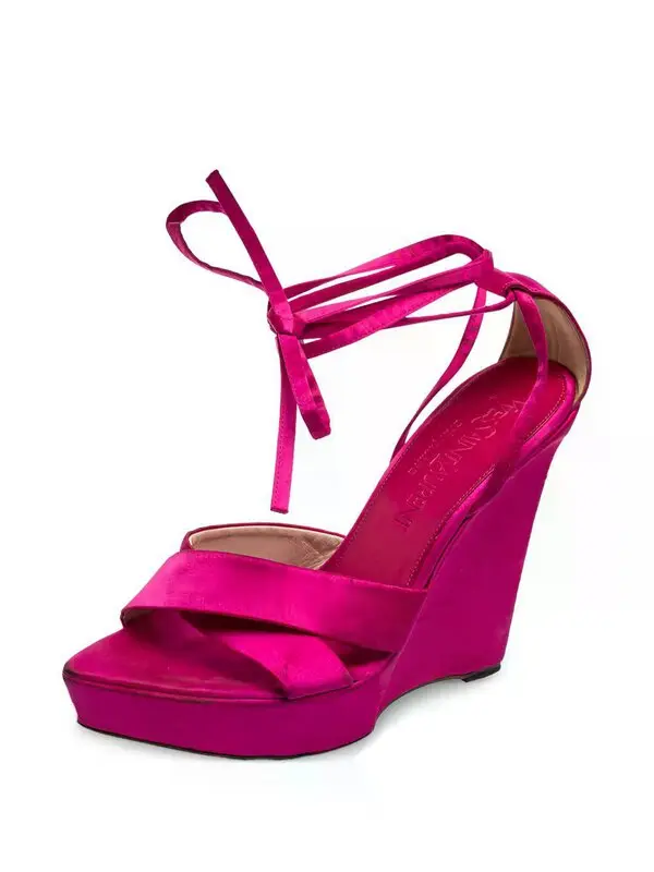 Saint Laurent 120mm Satin Sandals