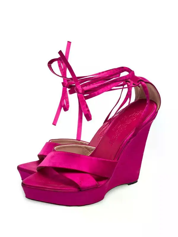 Saint Laurent 120mm Satin Sandals
