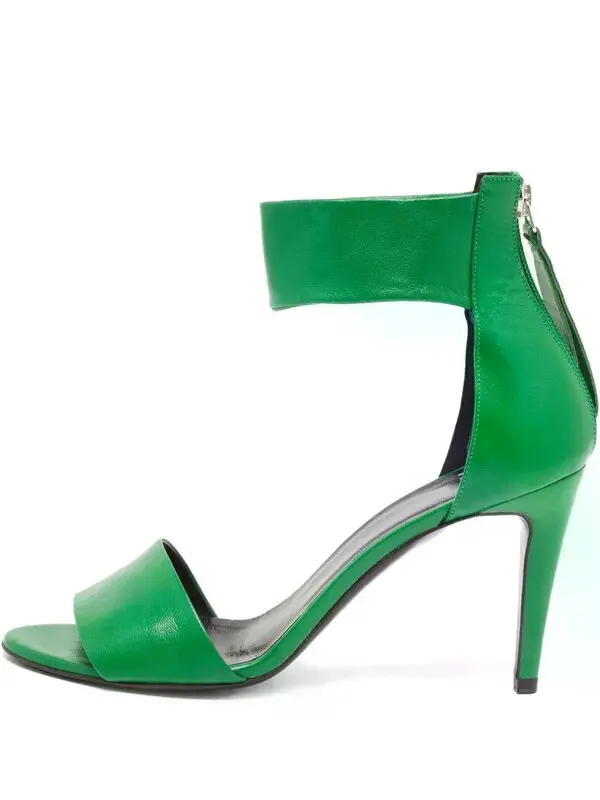 Pierre Hardy 90mm Ankle-strap Sandals - Green