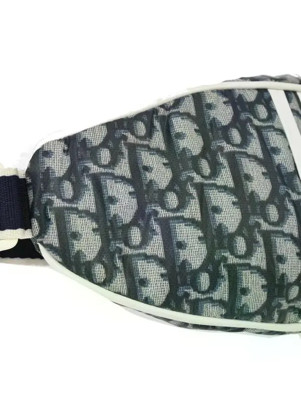 Dior 2002 Trotter Saddle Belt Bag - Blue