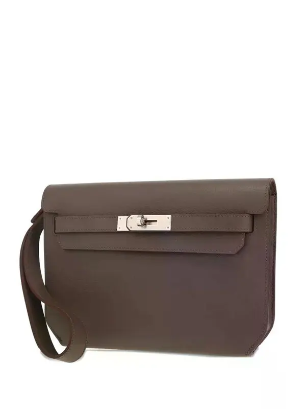 Hermès Kelly Dépêches Pouch - Grey