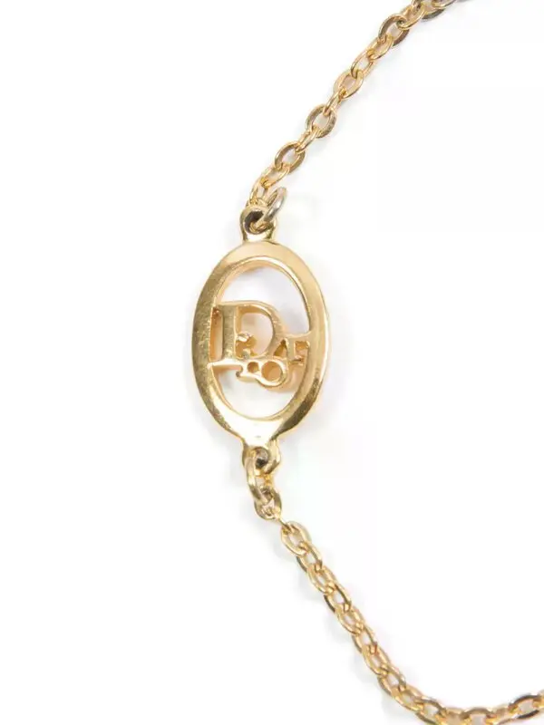 Dior 1990s Cd Chain Bracelet