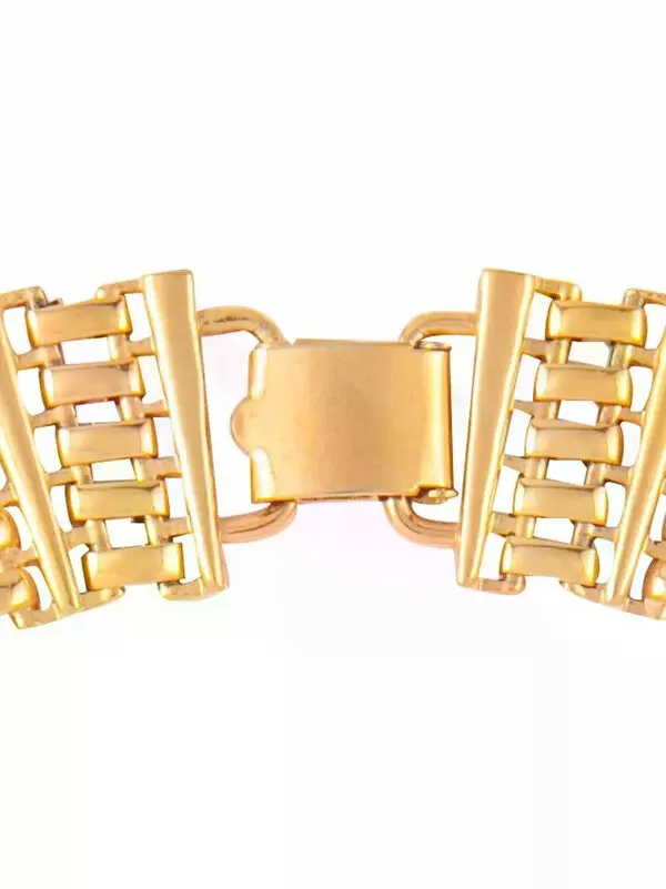 SUSAN CAPLAN 1980s Napier Chain-link Choker Necklace