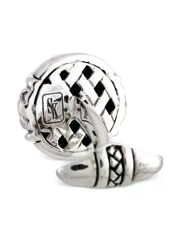 SCOTT KAY Braided-detail Cufflinks