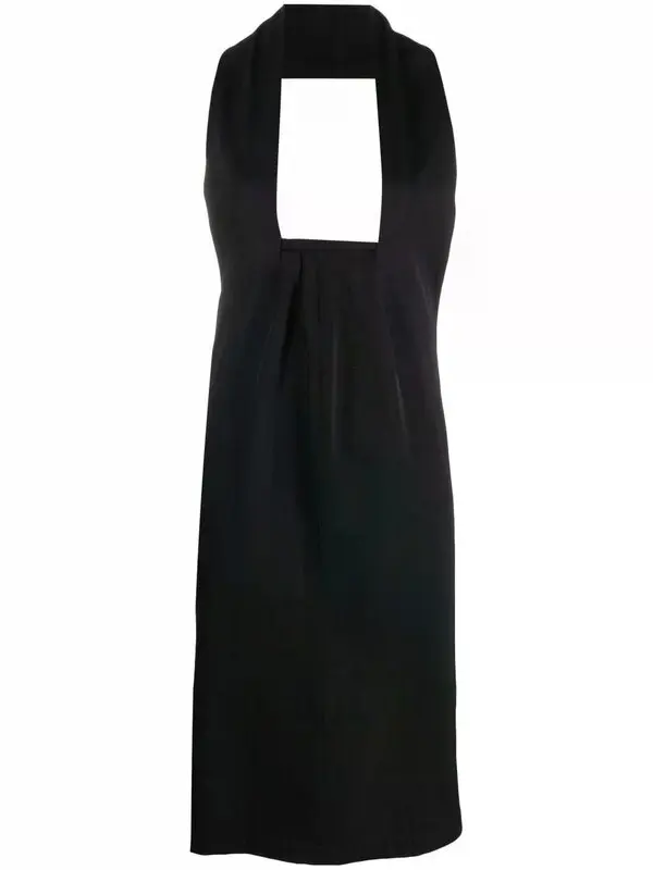 Comme Des Garçons 1989 Halterneck Pinafore Skirt - Black