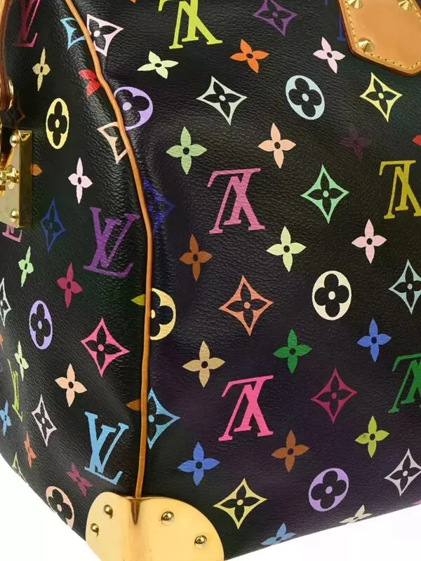LOUIS VUITTON X Takashi Murakami Monogram Speedy 40 Handbag - Black