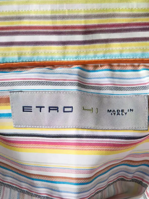 Etro 2024 Striped Shirt