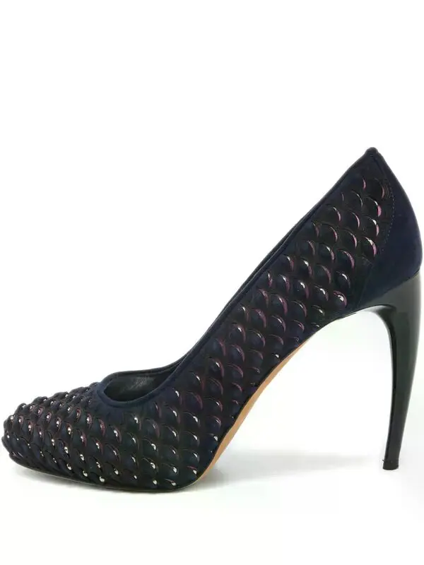 Alexander McQueen 110mm Scalloped Pumps
