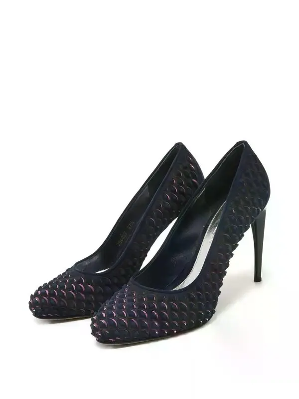 Alexander McQueen 110mm Scalloped Pumps