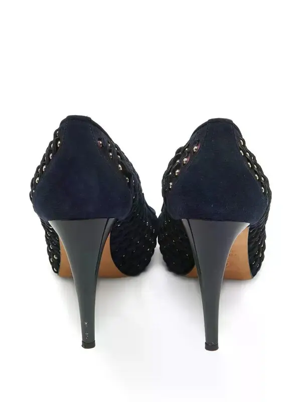 Alexander McQueen 110mm Scalloped Pumps