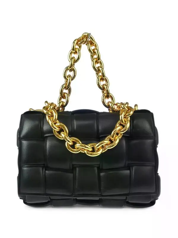 Bottega Veneta 1990-2000s Cassette Shoulder Bag - Black