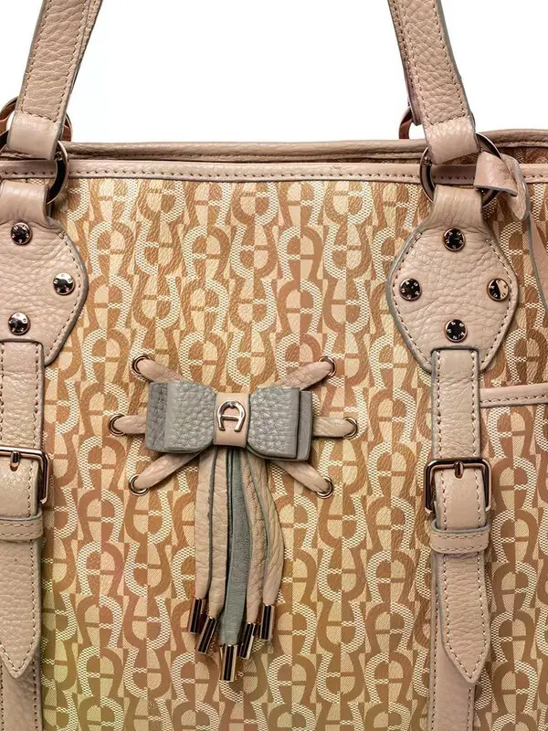AIGNER Canvas Tote Bag