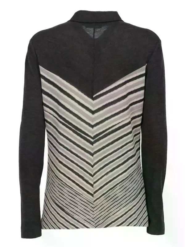 Missoni 2000s Striped Buttoned Jumper