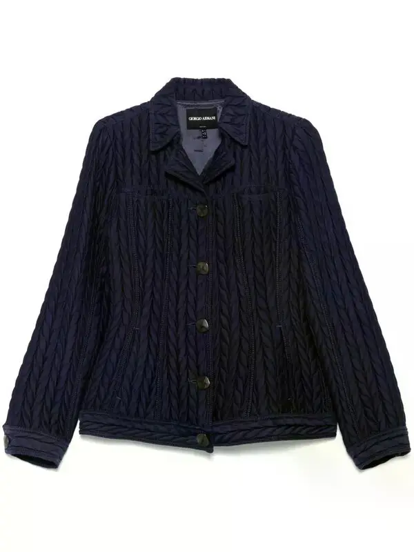 Giorgio Armani 2000s Quilted Padded Jacket
