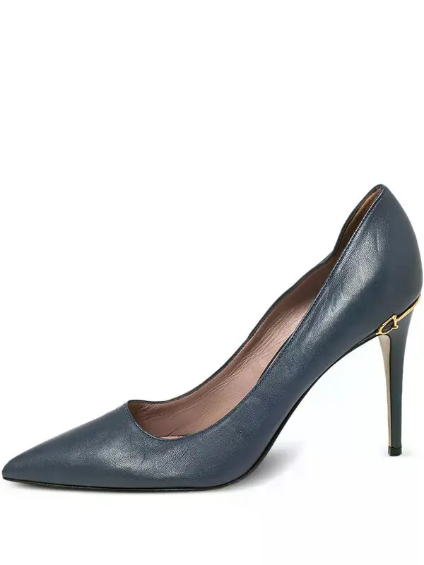 Gucci 90mm Leather Pumps