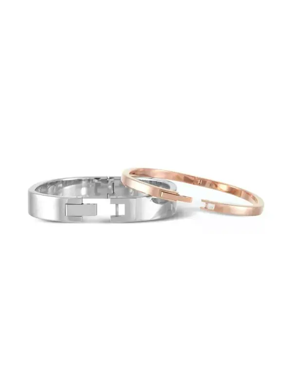 Calvin Klein Two-tone Design Bracelet - Silver