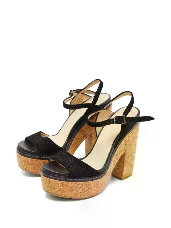 JIMMY CHOO 140mm Naylor Platform Sandals