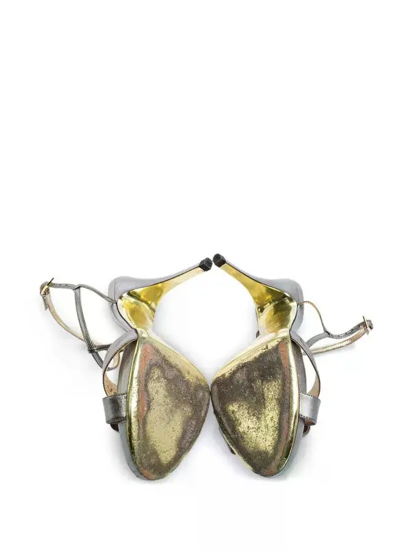 Valentino Garavani Metallic Heeled Sandals
