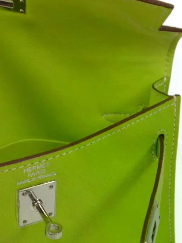 Hermès 2011 Tiny Kelly Two-way Handbag - Green