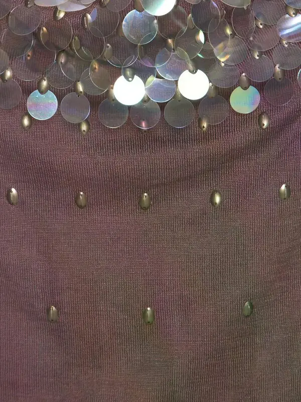 Escada Sleeveless Sequin-embellished Dress