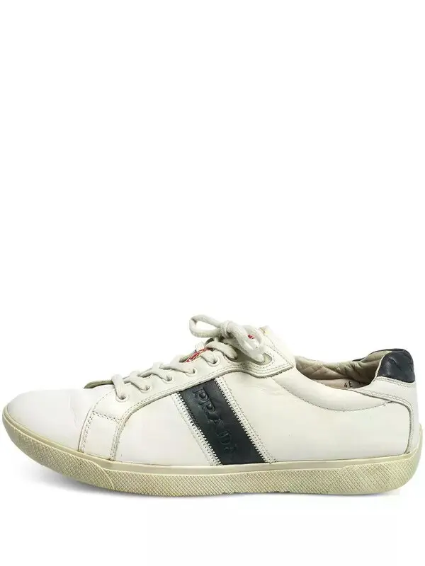 Prada Logo-debossed Low-top Sneakers