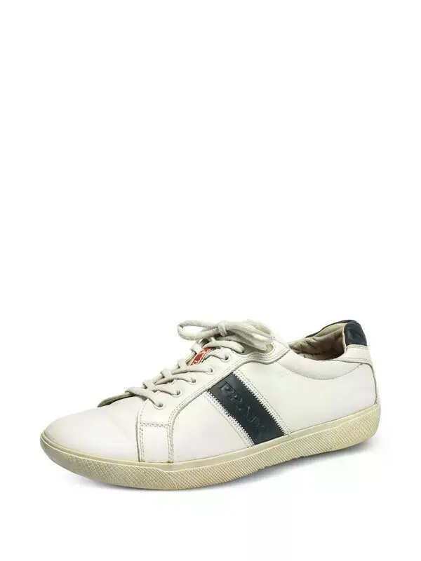 Prada Logo-debossed Low-top Sneakers