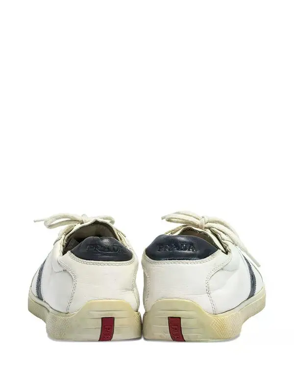 Prada Logo-debossed Low-top Sneakers