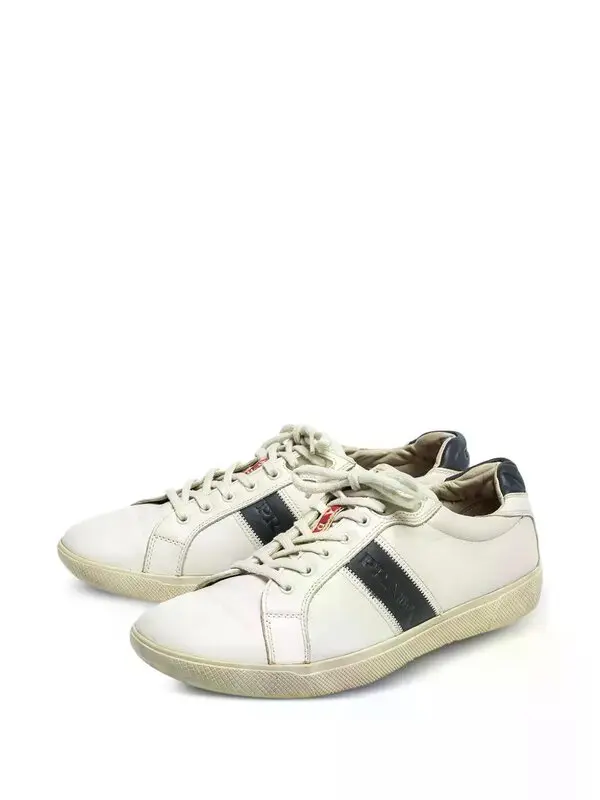 Prada Logo-debossed Low-top Sneakers