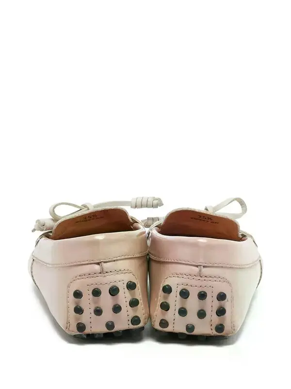 TOD'S Gommino Two-tone Loafers - Pink